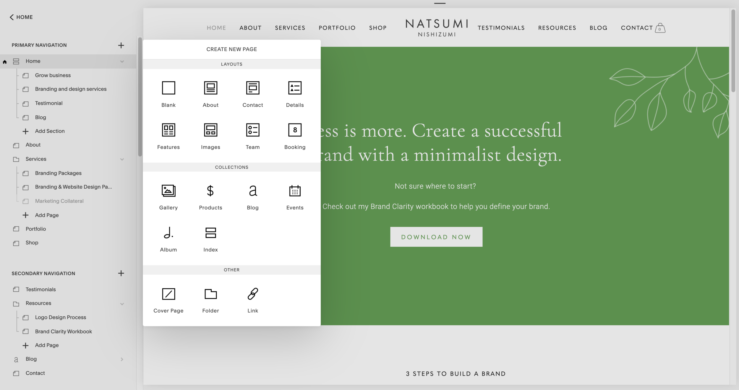 A Step by Step Guide: Getting Started with Squarespace for your Online ...