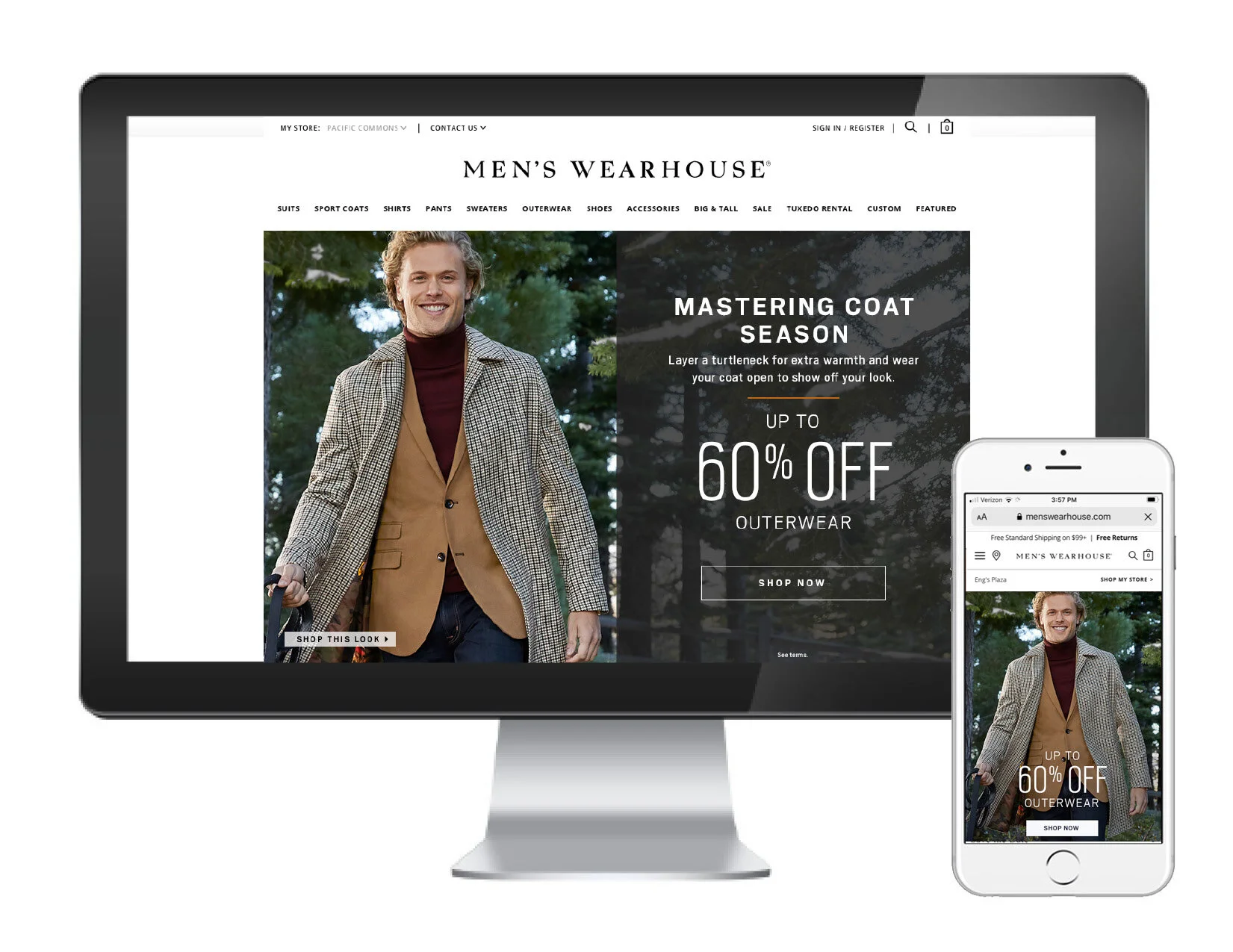 MEN'S WEARHOUSE | Site — Jen West Design