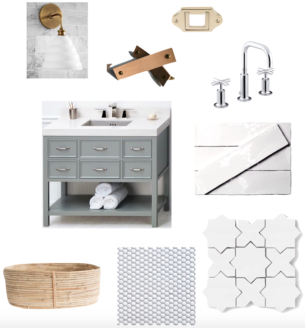 Basement Bath Redo — Meredith Rodday Design