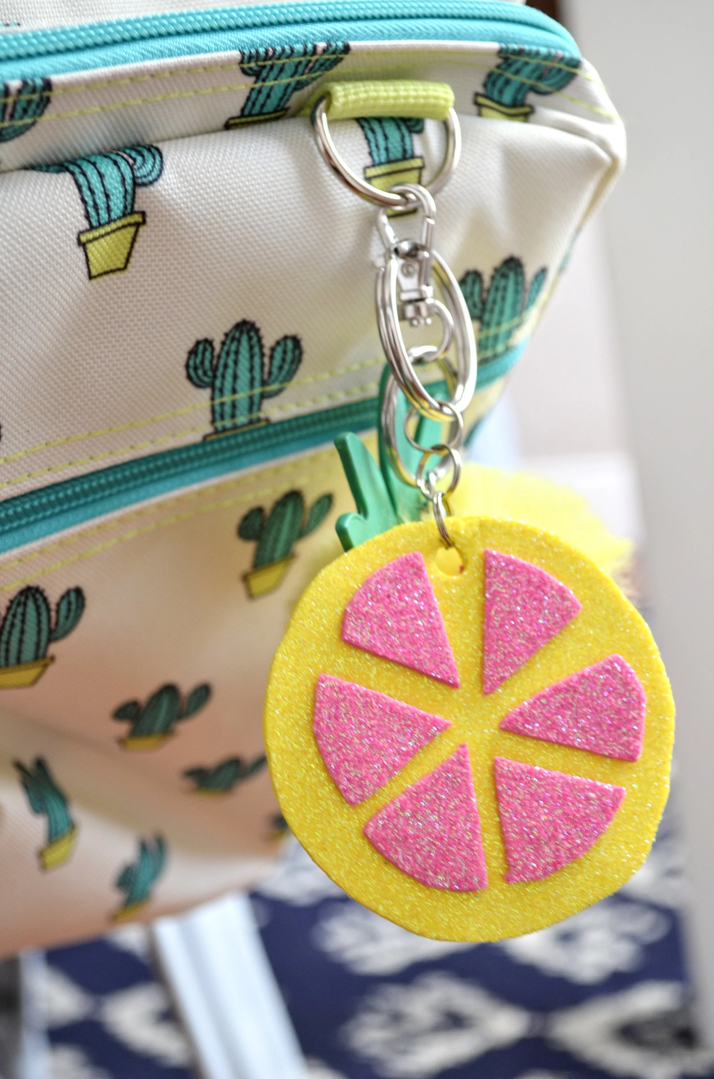 Kids Summer Craft Camp Session 7: Foam Fruit Keychains — Apricot Polkadot