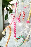 Yarn Wrapped Rope Candy Canes — Apricot Polkadot