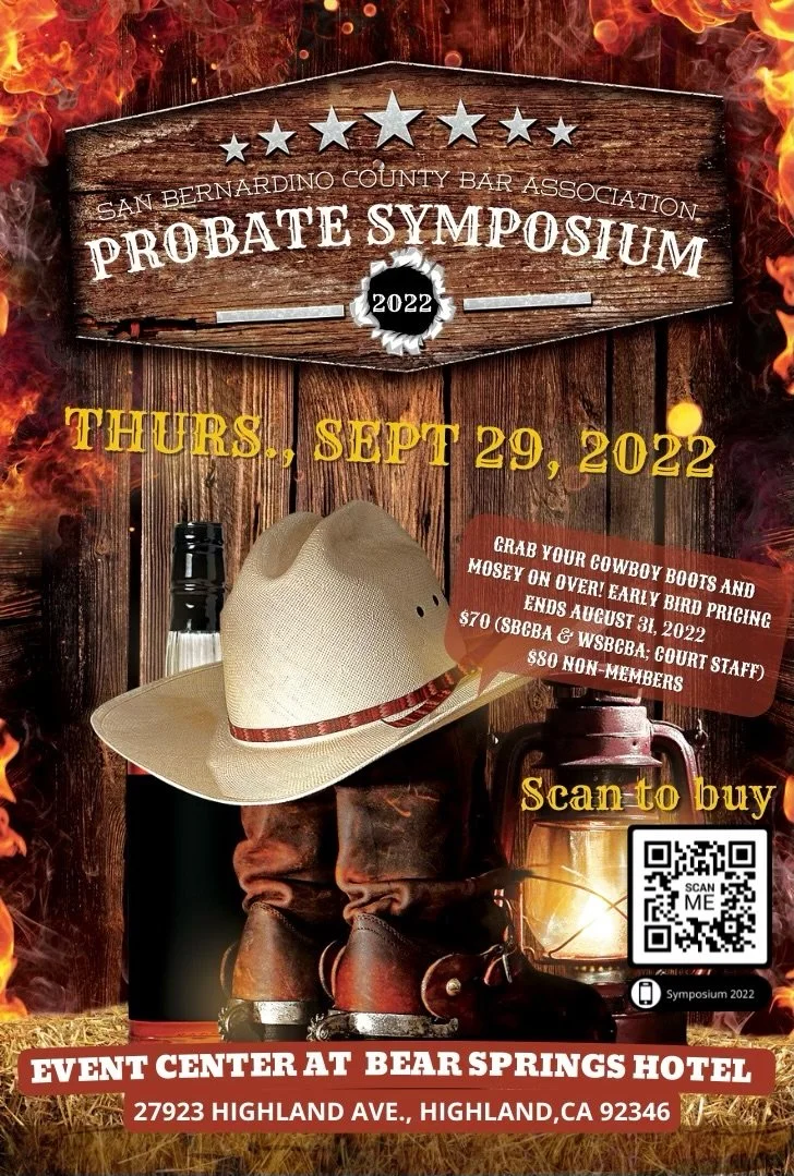 Probate Law Section — San Bernardino County Bar Association
