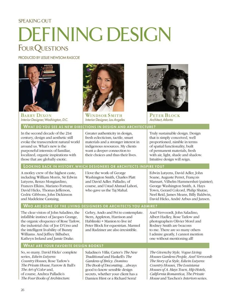 Articles — Peter Block Architects