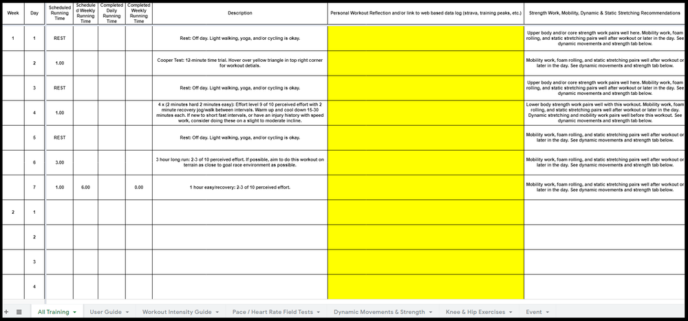 200 Mile Ultramarathon Training Plan — Zach Bitter