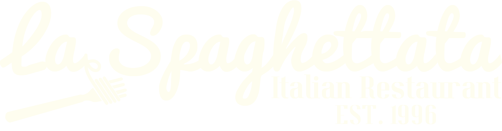 About La Spaghettata|Durhams Award winning Italian restaurant — FABIO'S BAR