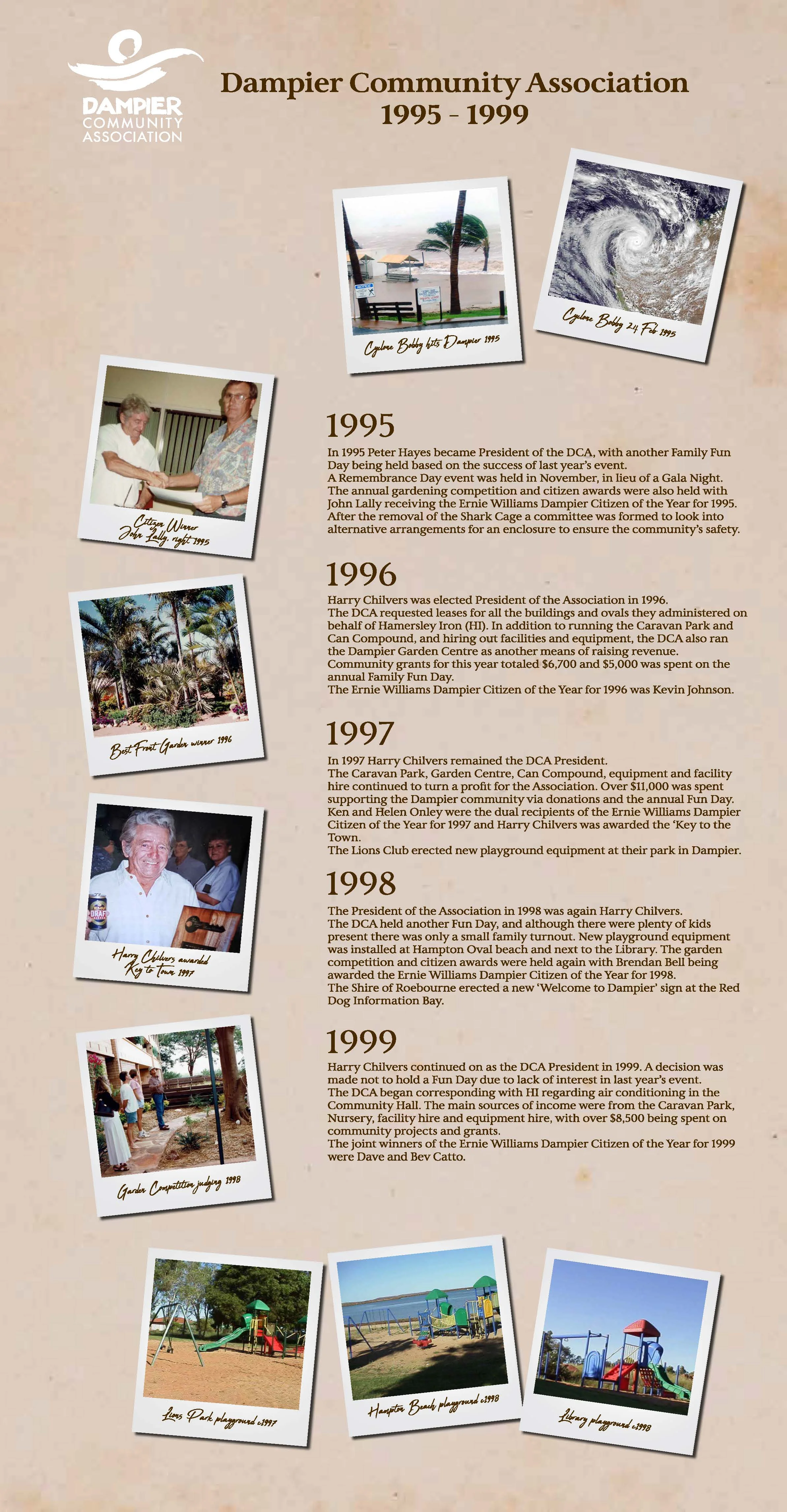 On the Sixth Day of Dampier the DCA gave us two amazing men - Harry ...