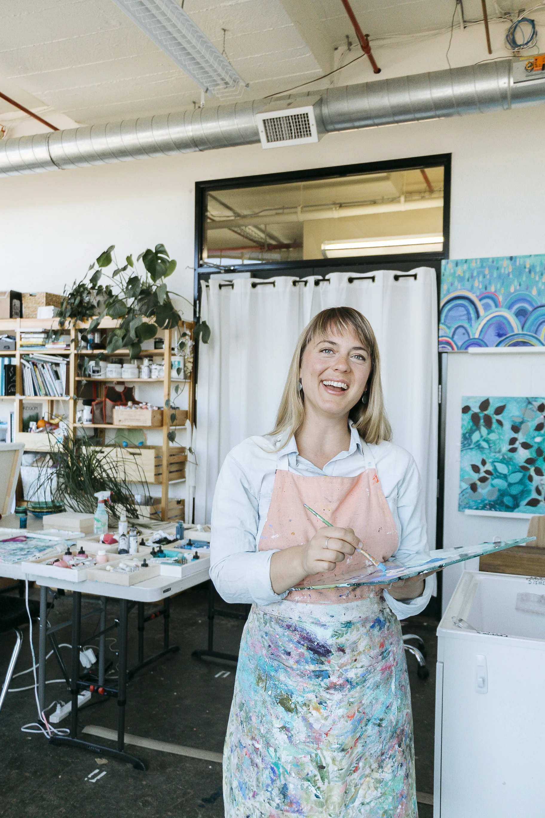 Share Our Studio Space — Annamieka Hopps Artist