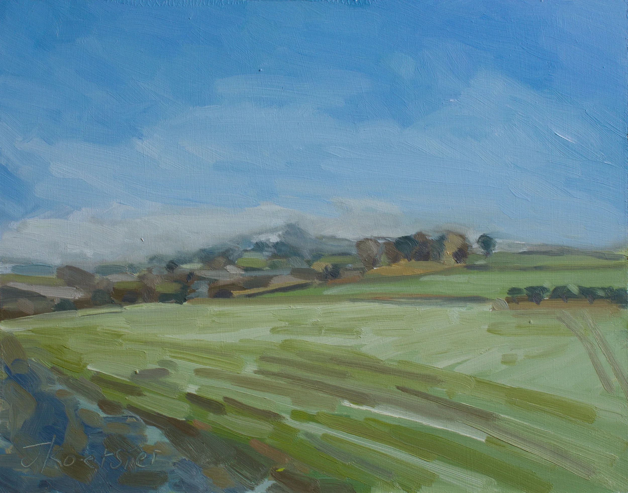 Landscape oil paintings of Scottish countryside — Jonathan Koetsier Art