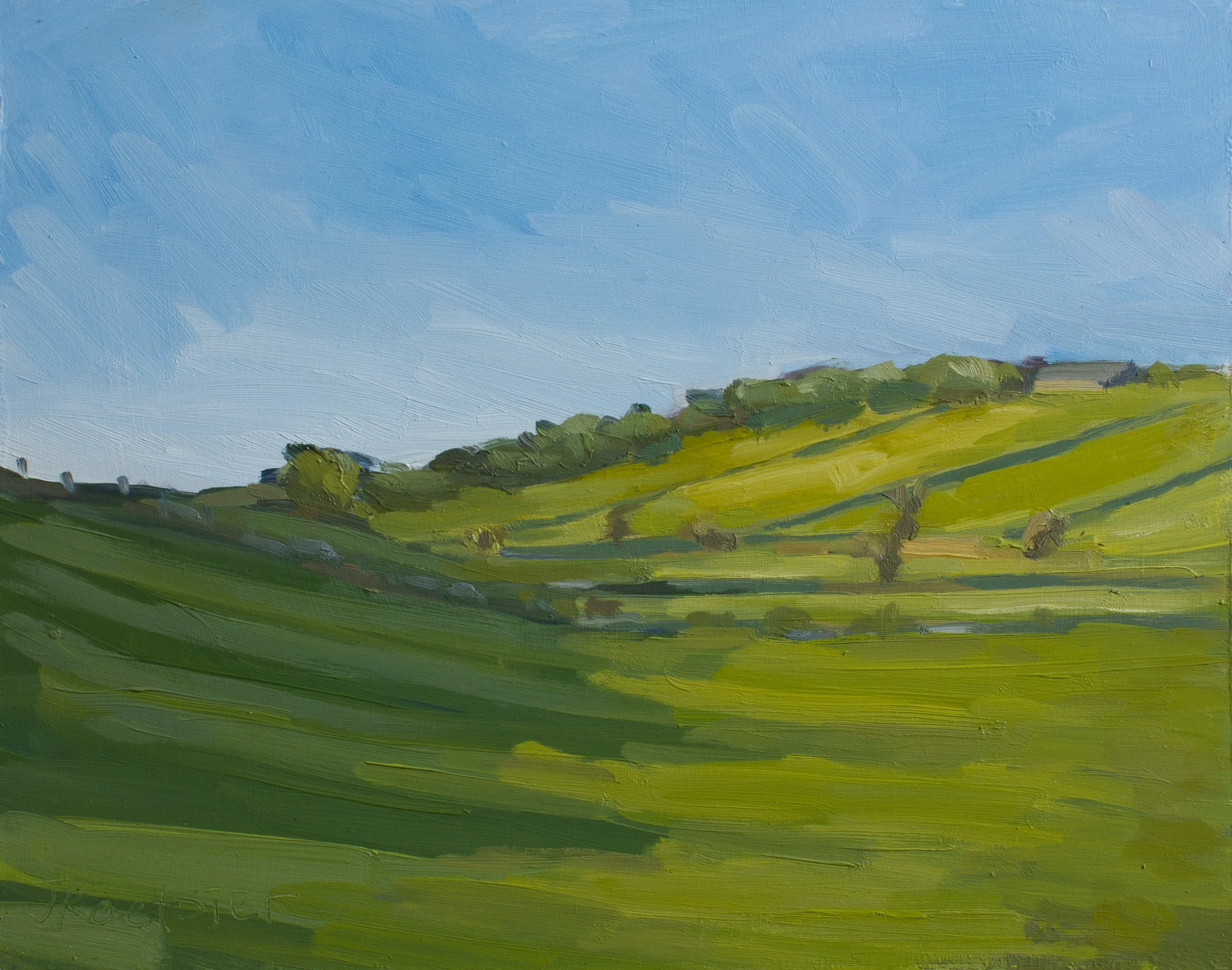 Landscape oil paintings of Scottish countryside — Jonathan Koetsier Art