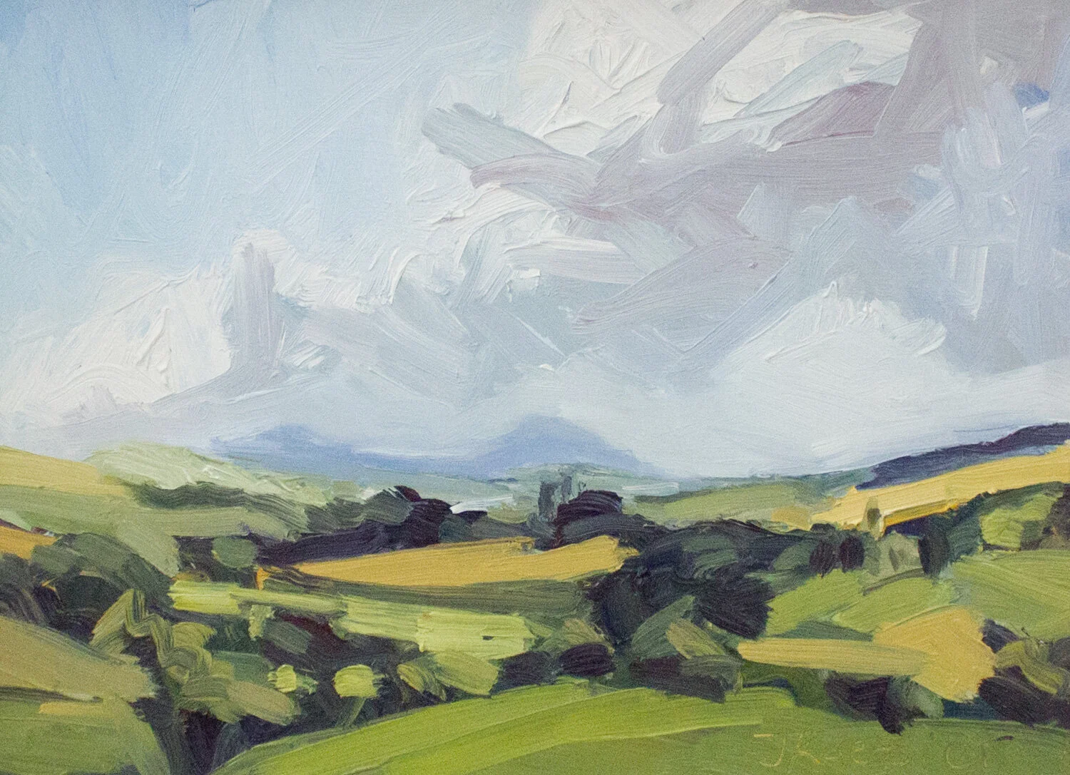 Landscape oil paintings of Scottish countryside — Jonathan Koetsier Art