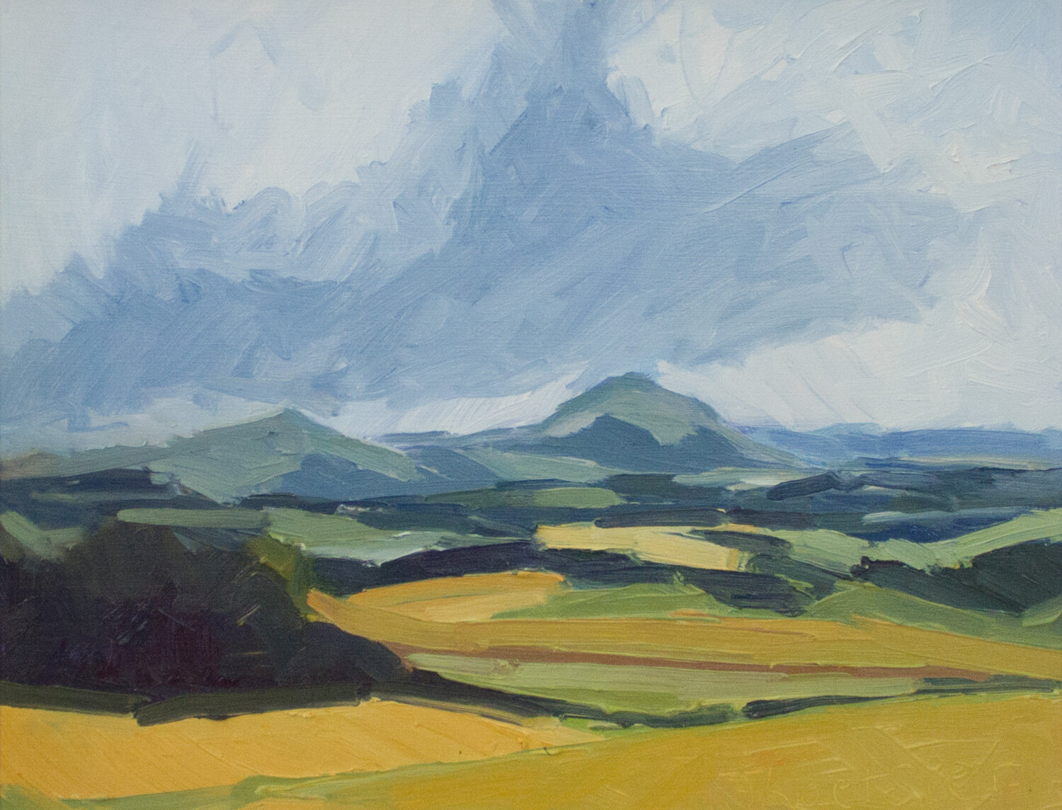 Landscape oil paintings of Scottish countryside — Jonathan Koetsier Art