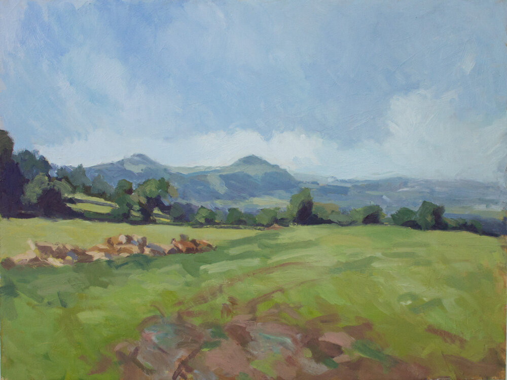 Landscape oil paintings of Scottish countryside — Jonathan Koetsier Art