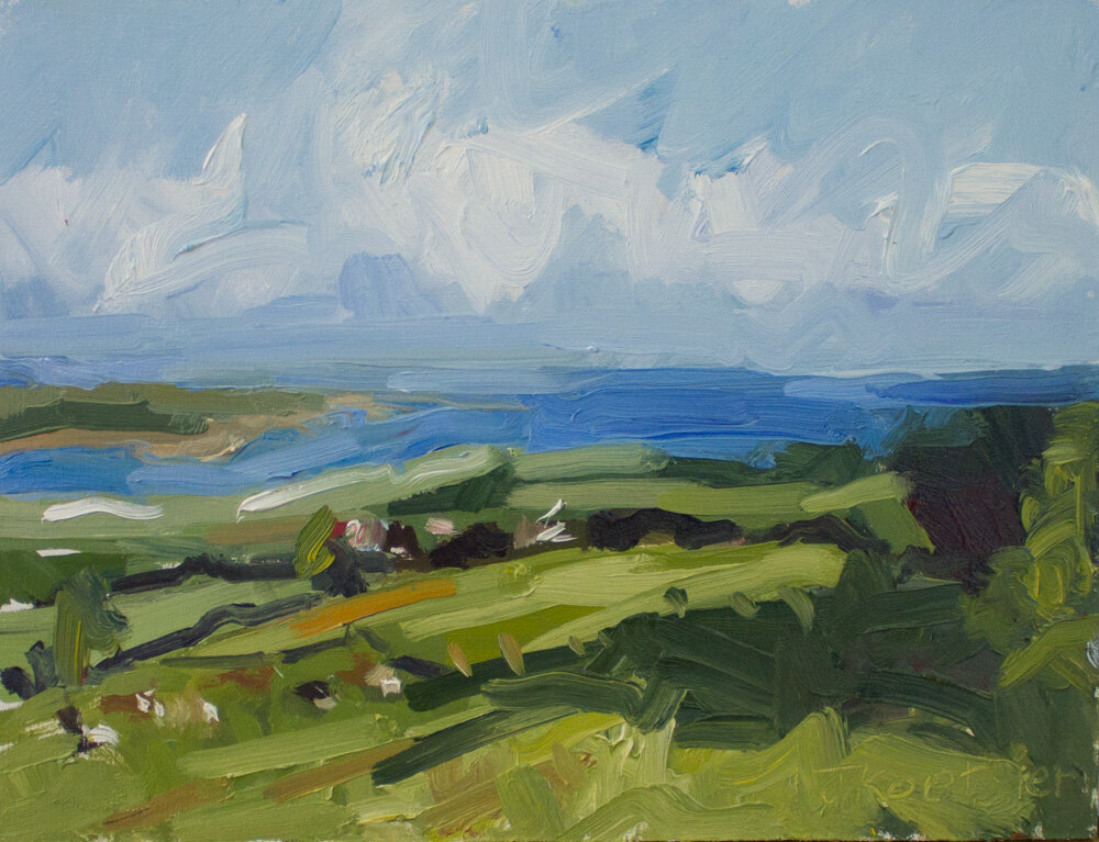 Landscape oil paintings of Scottish countryside — Jonathan Koetsier Art
