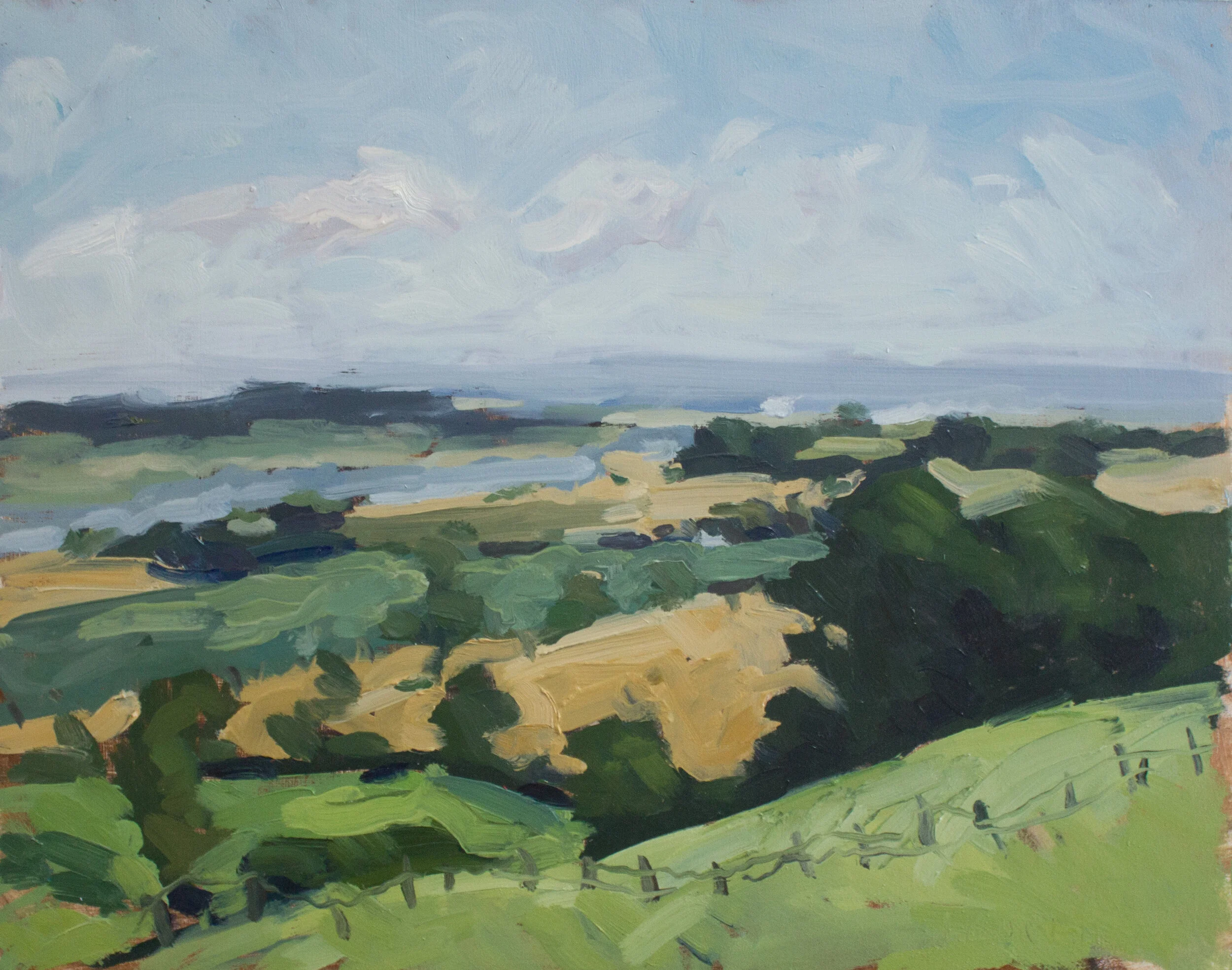 Landscape oil paintings of Scottish countryside — Jonathan Koetsier Art