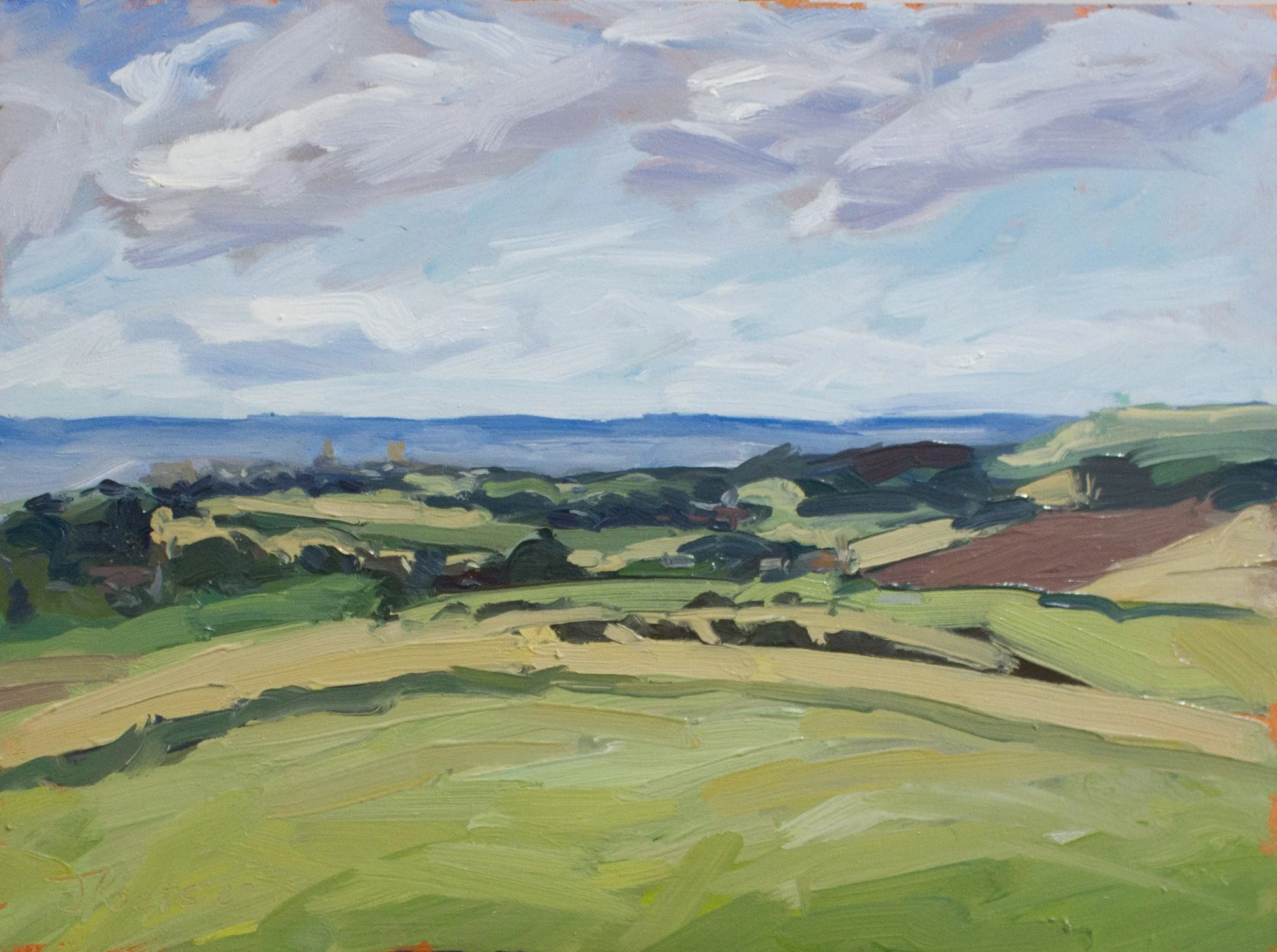 Landscape oil paintings of Scottish countryside — Jonathan Koetsier Art