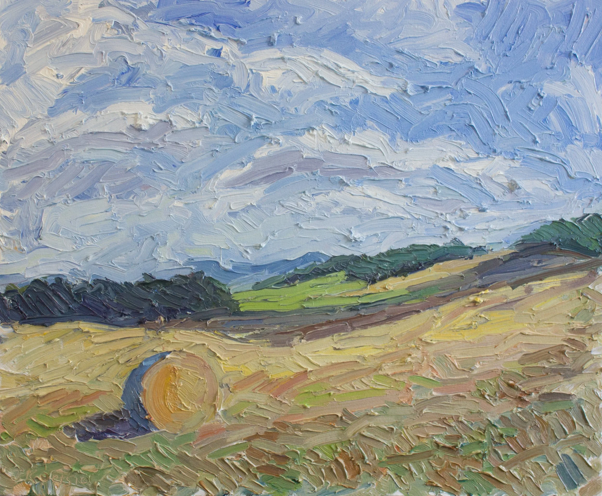 Landscape oil paintings of Scottish countryside — Jonathan Koetsier Art