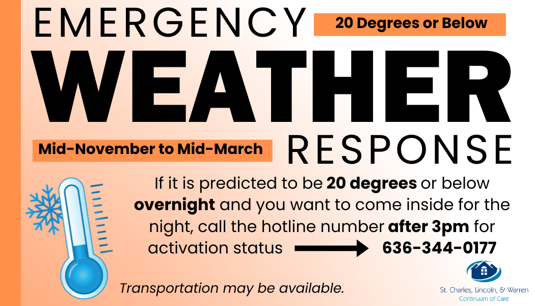Overnight Warming Shelter- Emergency Weather Response (EWR) — Lincoln ...