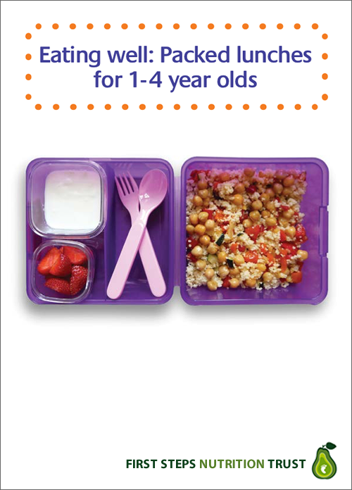 Eating well early years — First Steps Nutrition Trust