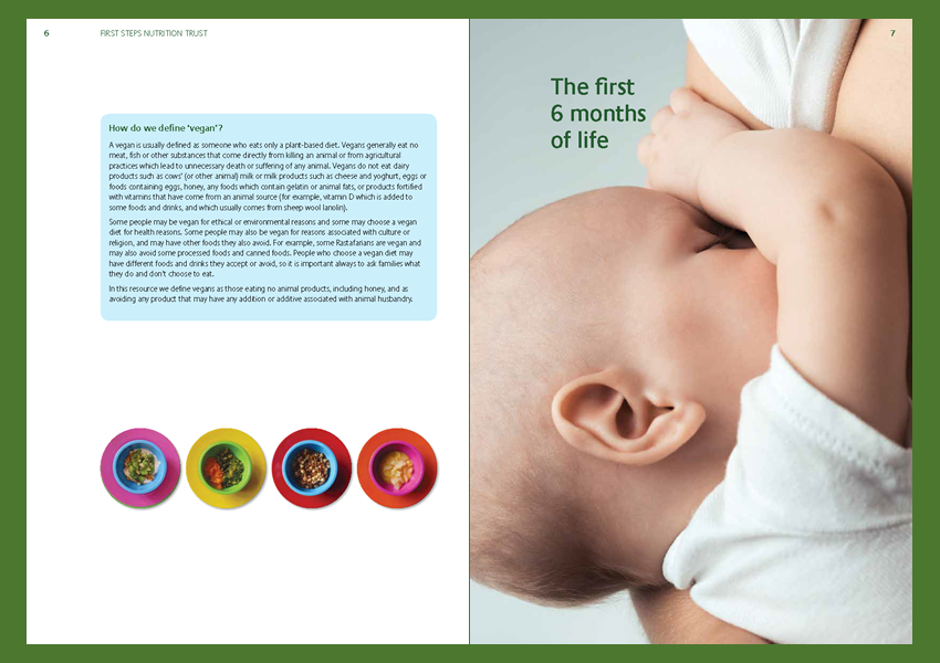 Eating well early years — First Steps Nutrition Trust