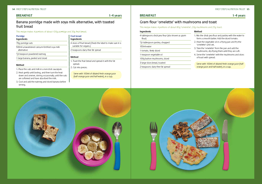 Eating well early years — First Steps Nutrition Trust