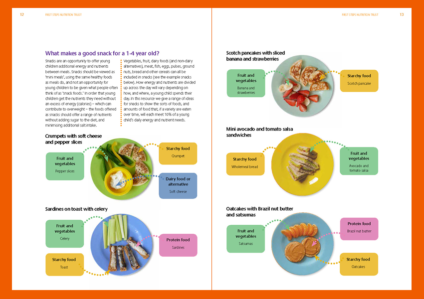 Eating well early years — First Steps Nutrition Trust