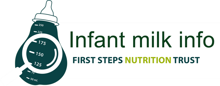 Infant milks for health workers — First Steps Nutrition Trust