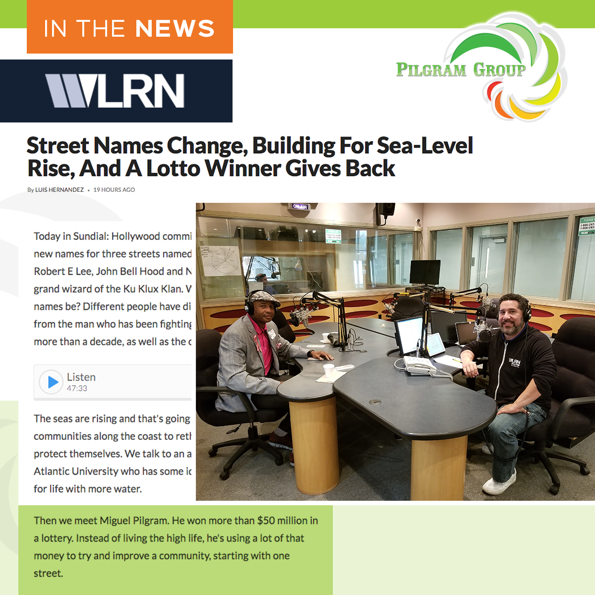 Press + Community — Pilgram Group