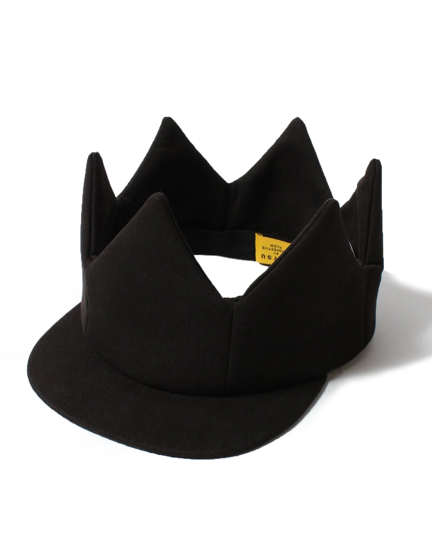 Black With Crown Cap