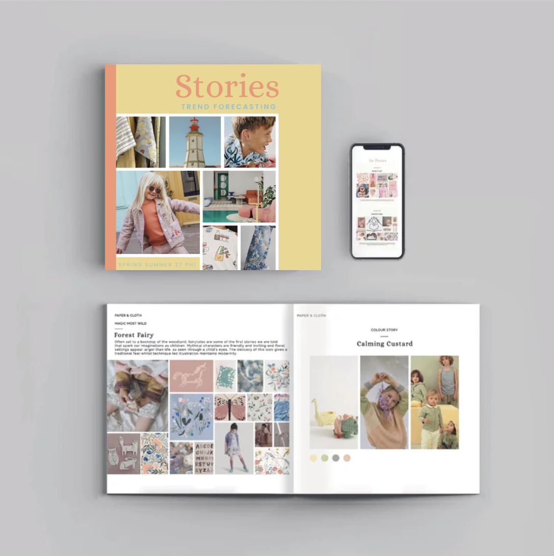 Stories Trend Publication — Paper & Cloth Design Studio.