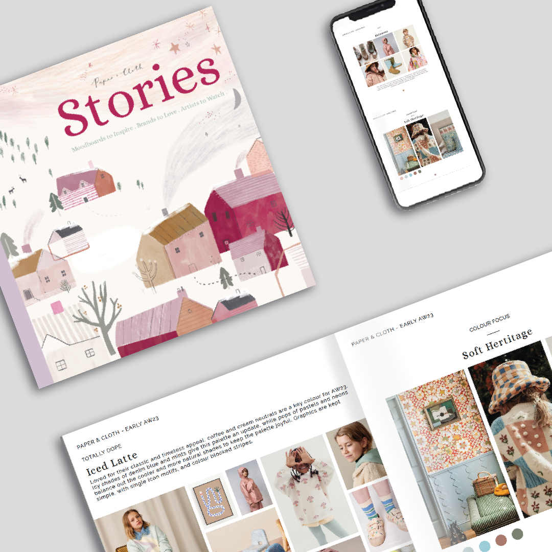 Stories Trend Publication — Paper & Cloth Design Studio.