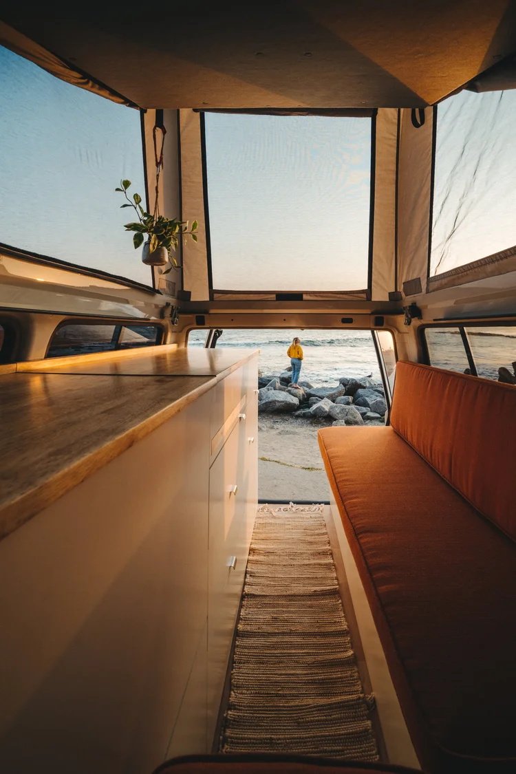 RIG TOUR: Our Overland Toyota Land Cruiser Troop Carrier RV, "Troopy ...