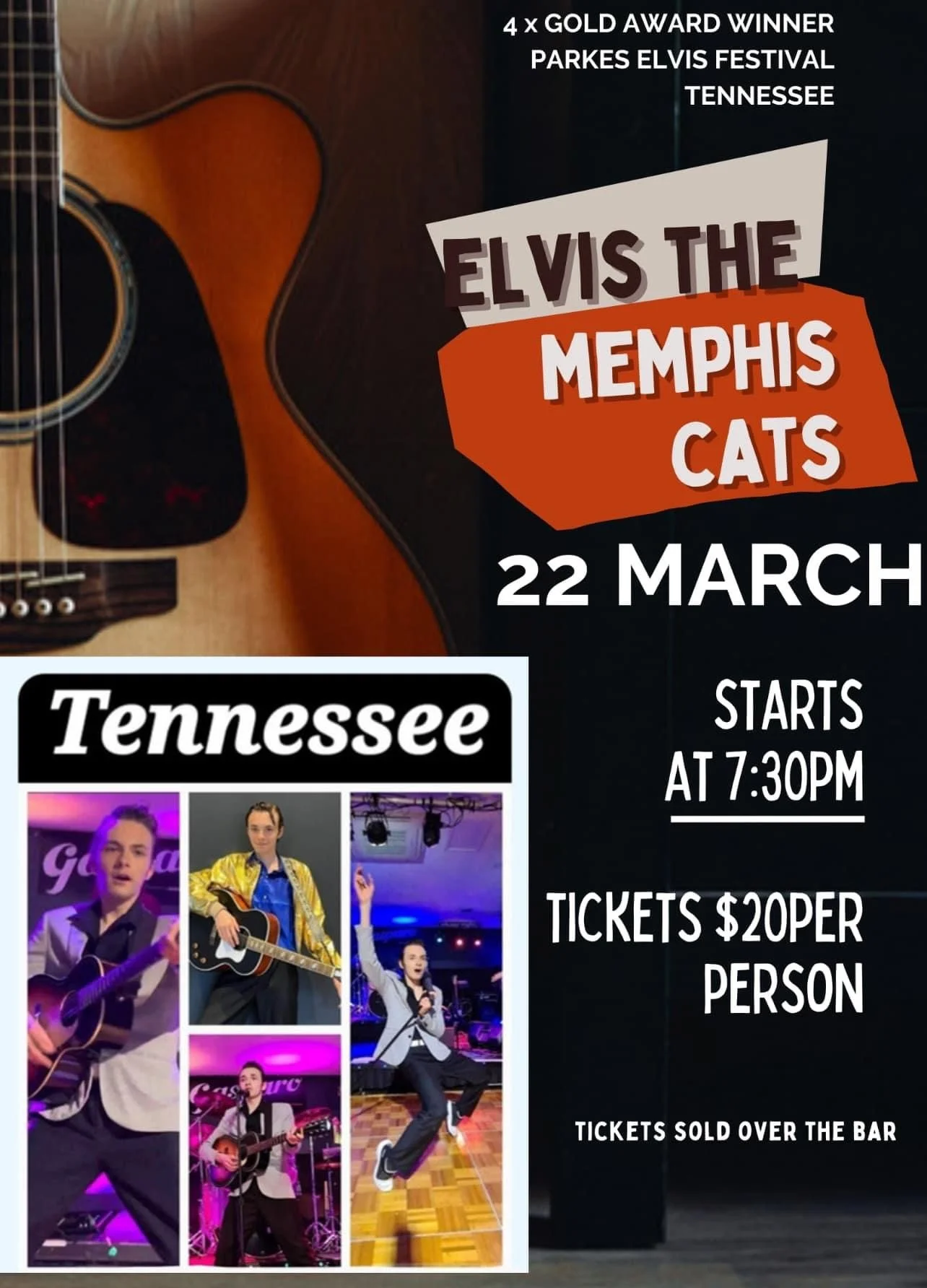 ELVIS THE MEMPHIS CATS — Visit Coolamon Shire