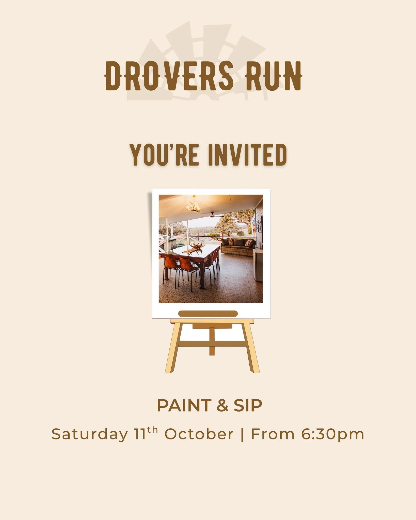 Paint & Sip at Drovers Run — Visit Coolamon Shire