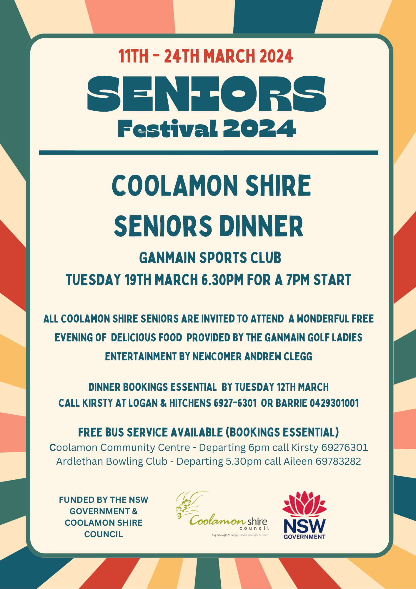 Seniors Festival 2024 — Visit Coolamon Shire
