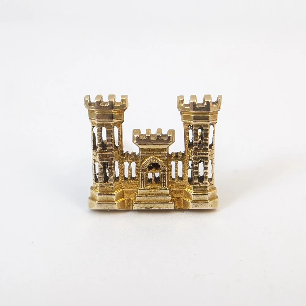 Army Engineer Castle Pin