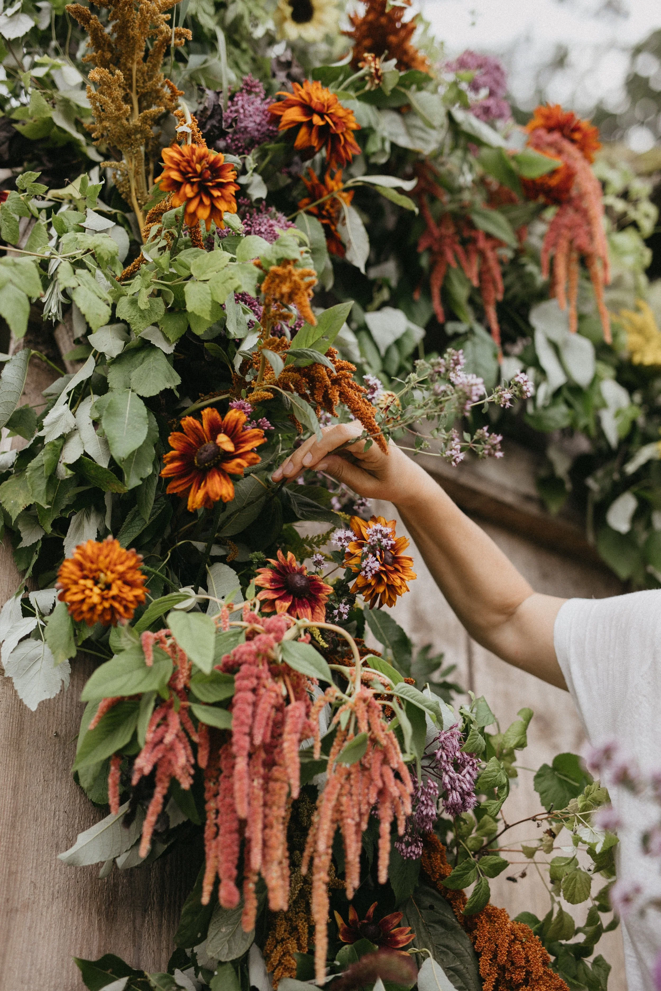 1:1 floral design masterclasses — Anne van Midden