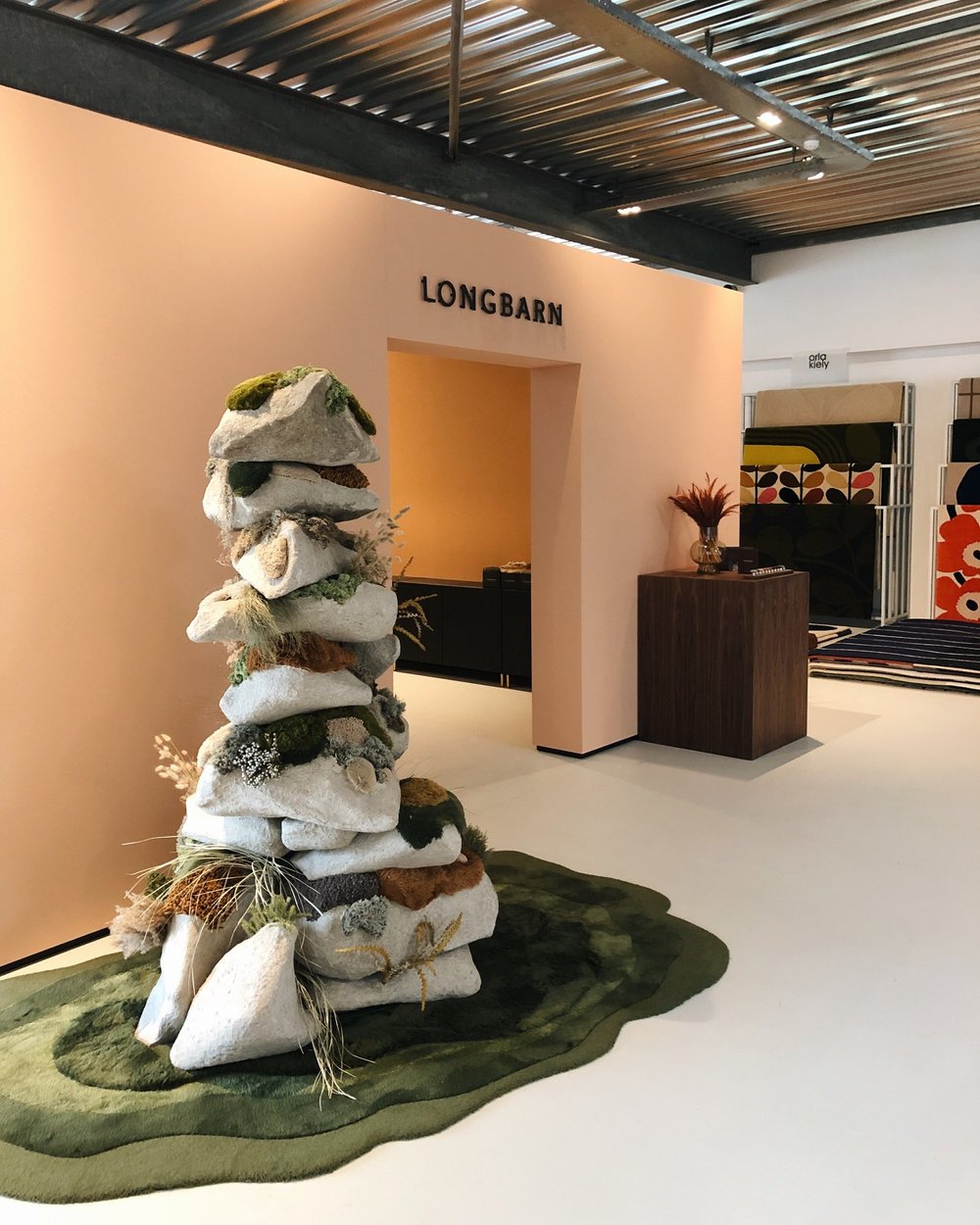 a paper mache rock sculpture — Anne van Midden