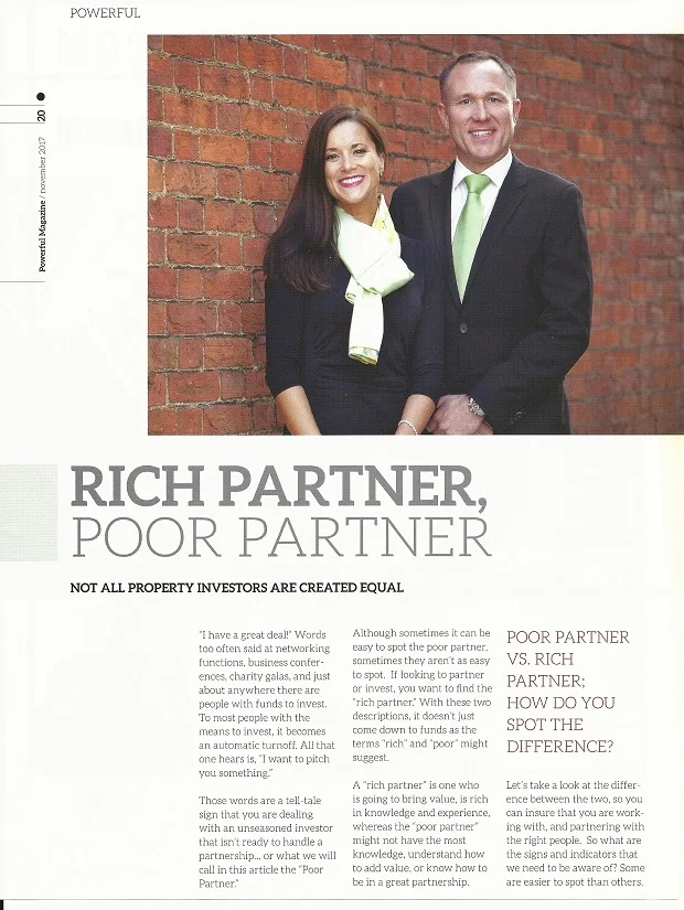 Inspired Equity - Rich Partner, Poor Partner