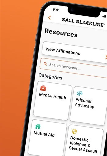 Call BlackLine—Crisis Call Line