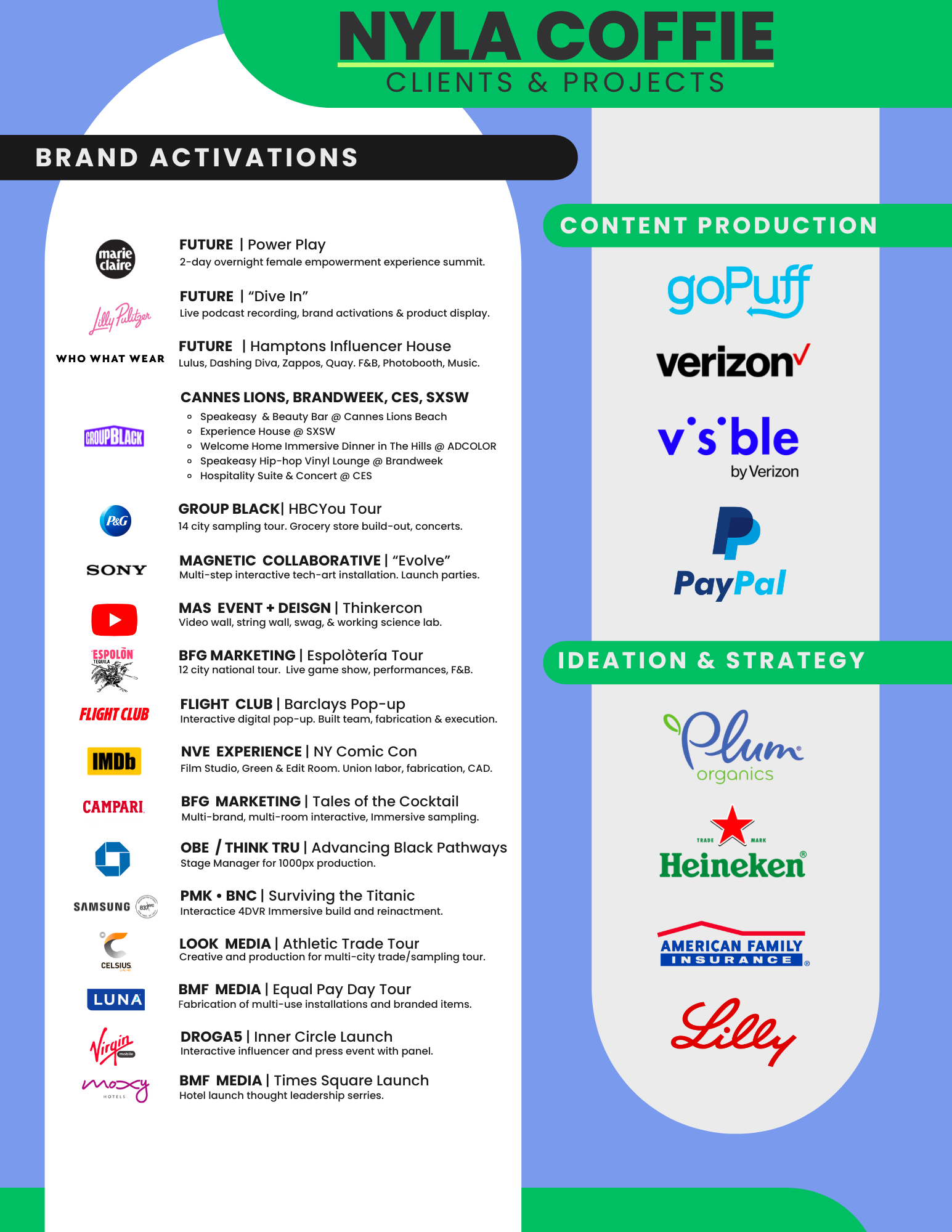 Resume — Nyla Coffie