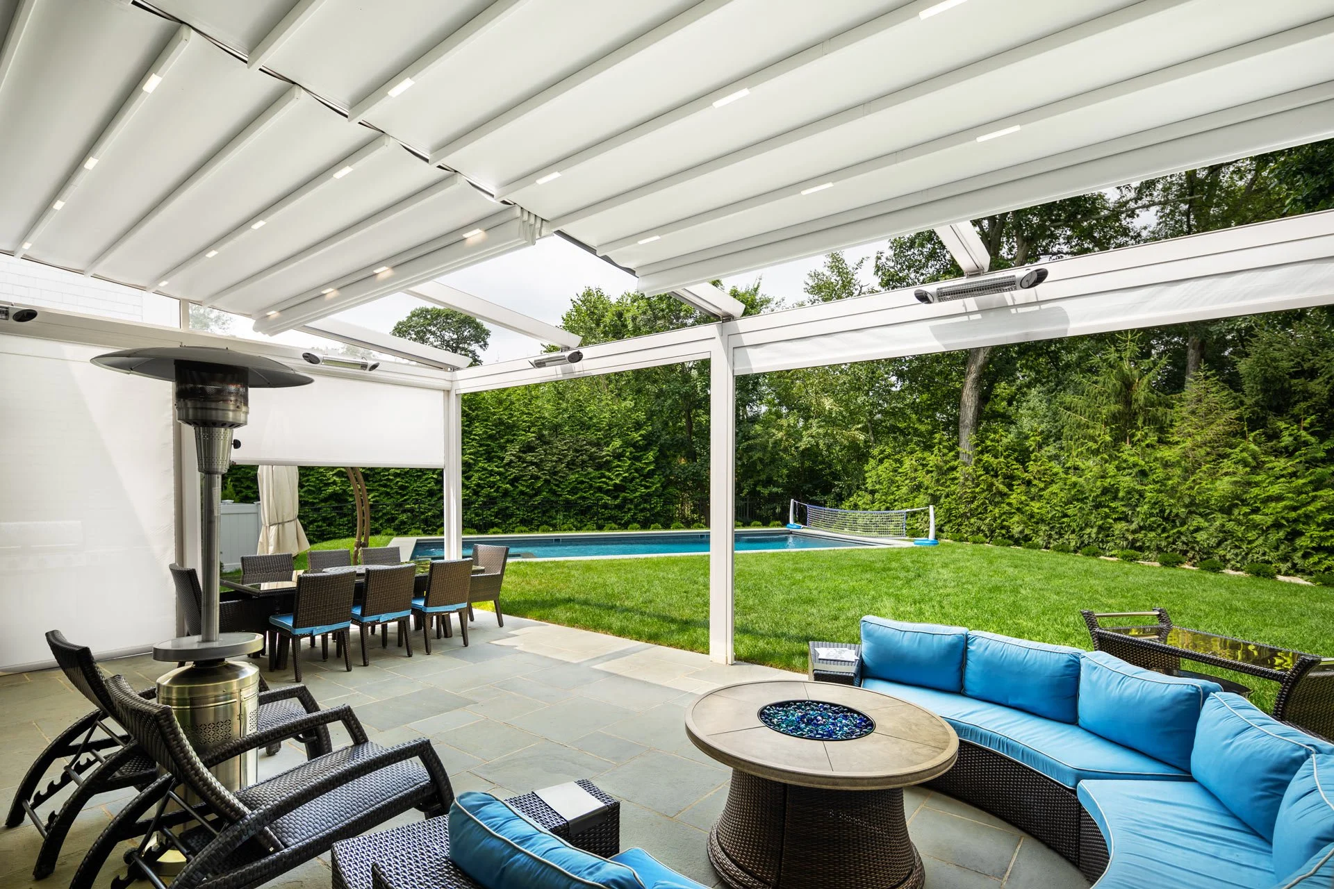 Pergola Roof | Retractable Pergola, Louvered Roof, Gazebos, Tents ...