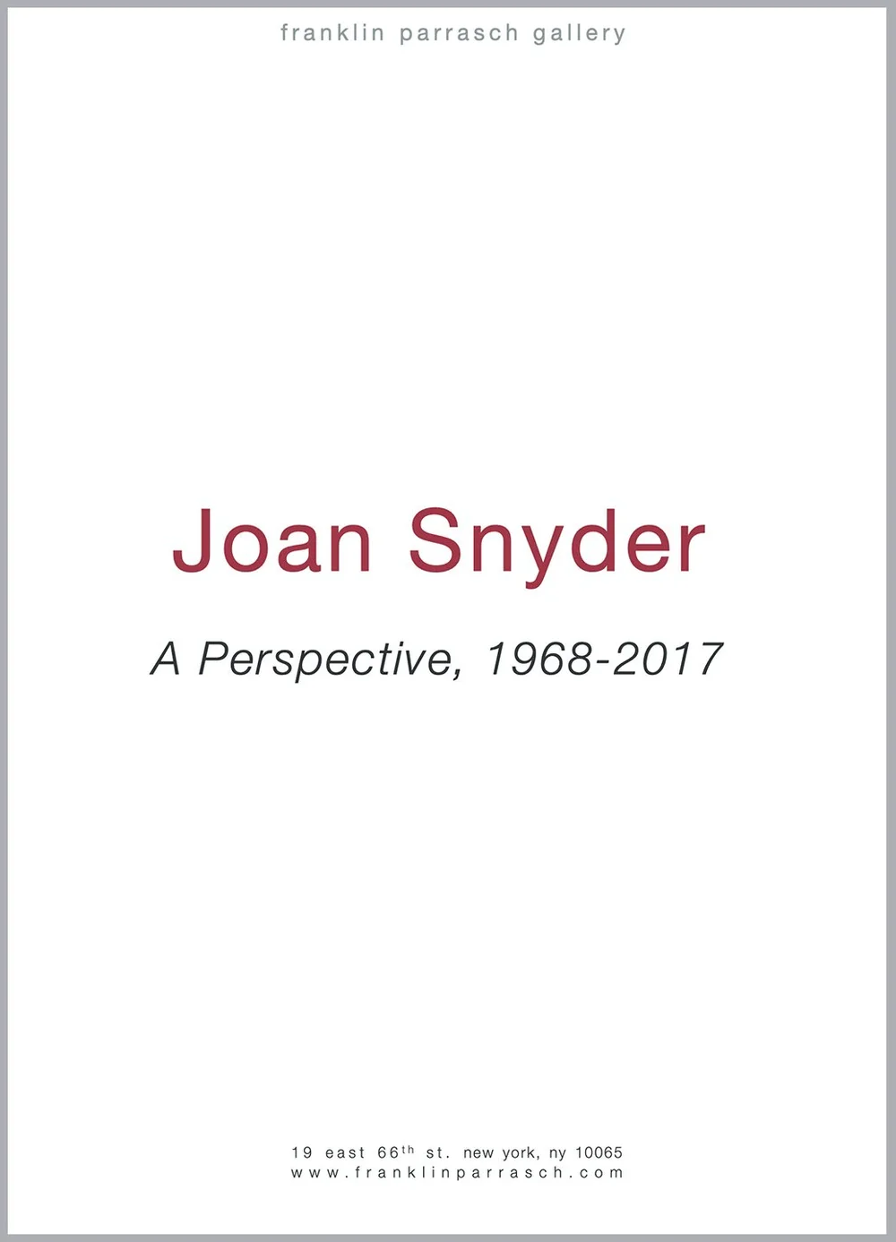 Joan Snyder's Monographs — Joan Snyder