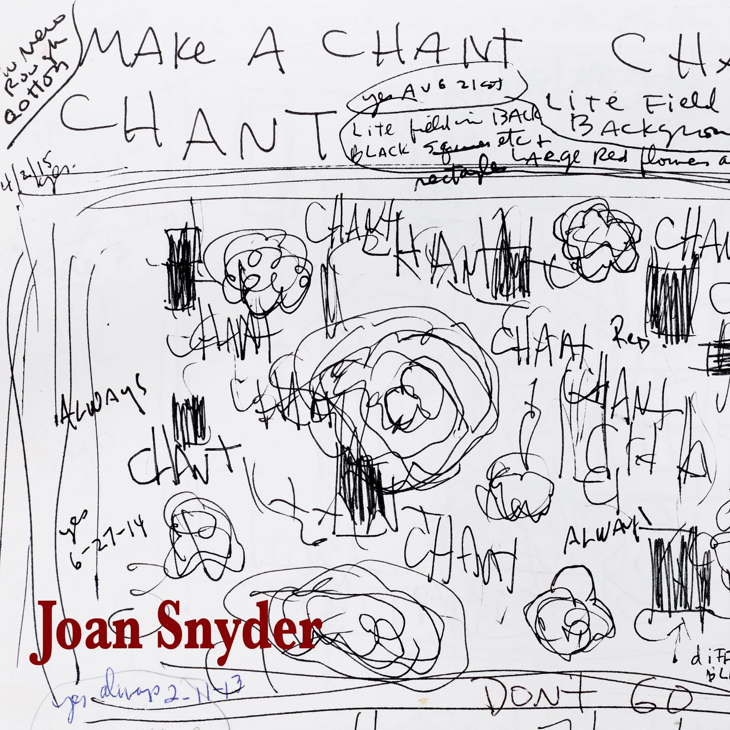 Joan Snyder's Monographs — Joan Snyder