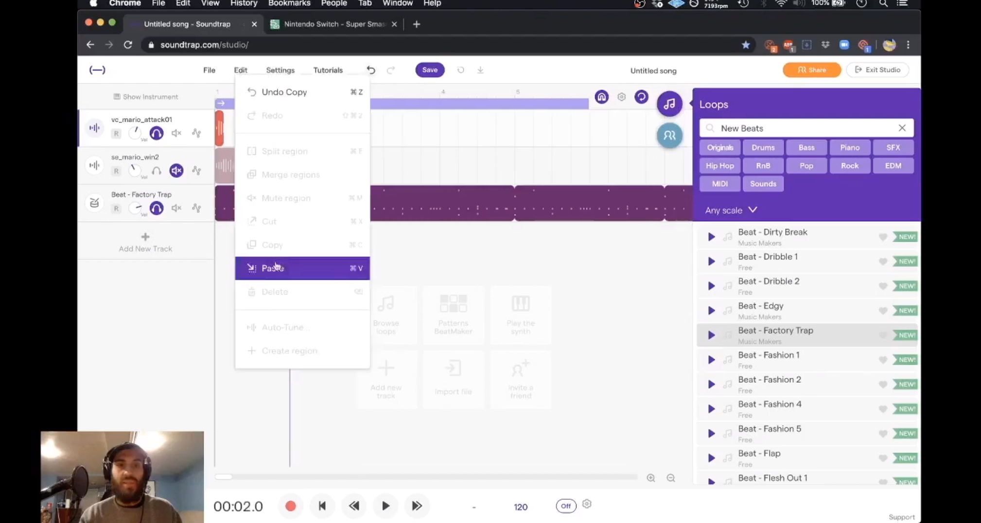 How to Make a Beat with Video Game Samples in Soundtrap — Building Beats