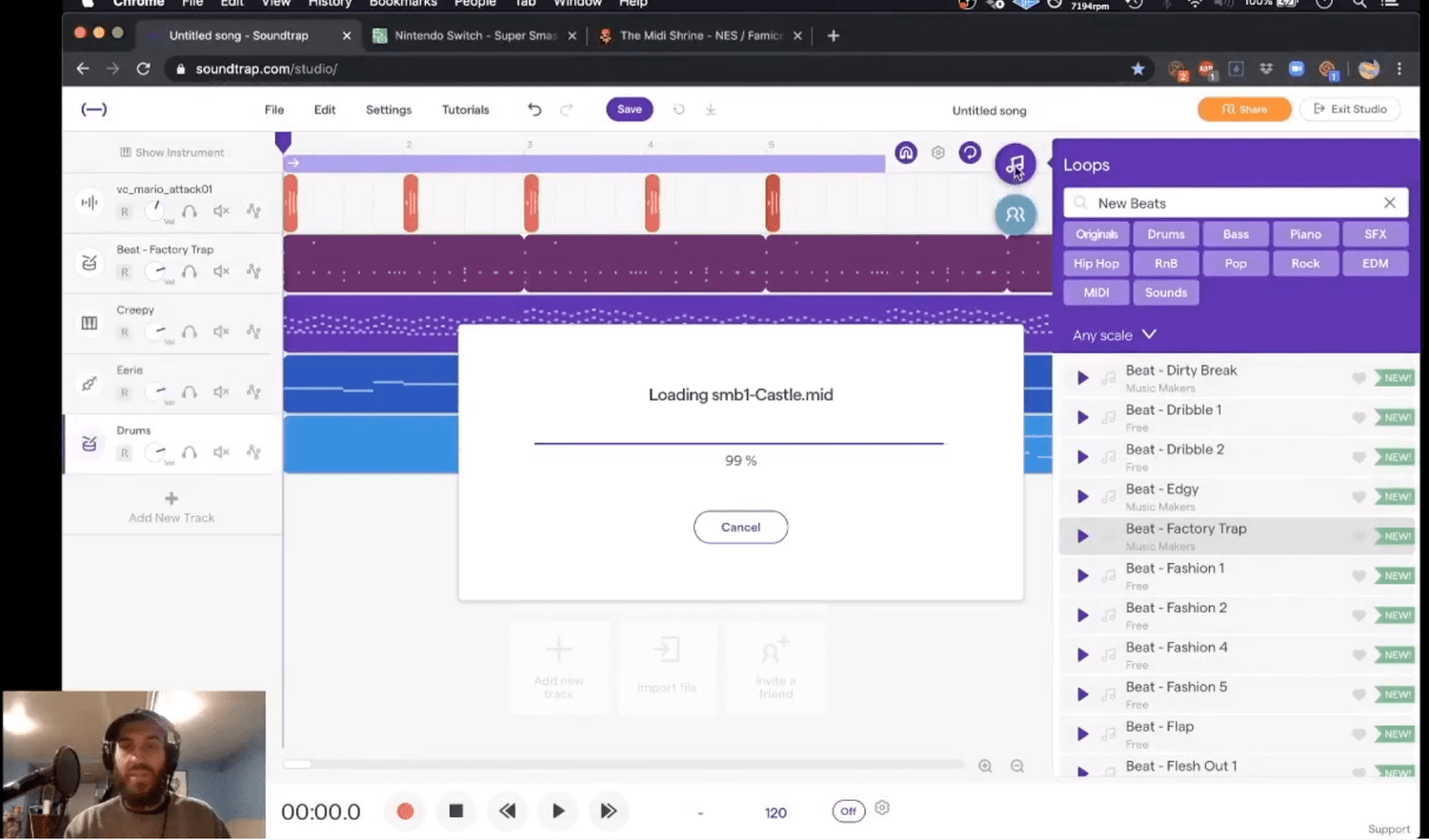 How to Make a Beat with Video Game Samples in Soundtrap — Building Beats