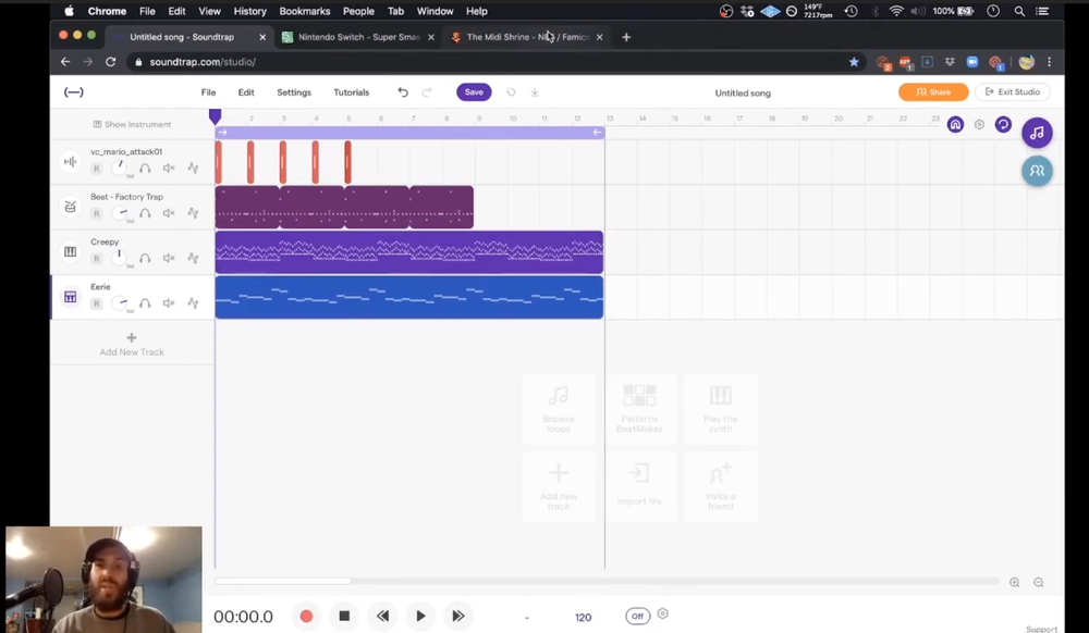 How to Make a Beat with Video Game Samples in Soundtrap — Building Beats