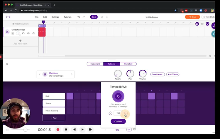 How to Make a Jersey Club Type Beat in Soundtrap — Building Beats