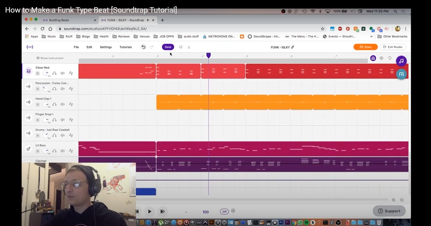 How to Make a Funk Type Beat in Soundtrap — Building Beats