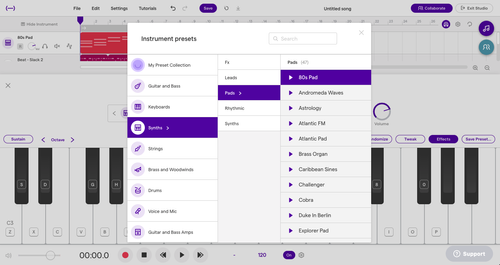 How to Make a Melody in Soundtrap — Building Beats