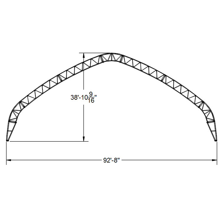 Gable Profile — Span-Tech Fabric Building Systems